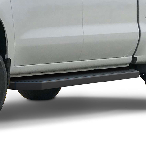 APG® IB03RAG1H - 6" H Series Cab Length Black Running Boards