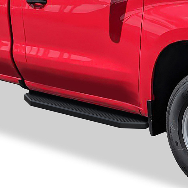 APG® IB03RBI6H - 6" H Series Cab Length Black Running Boards