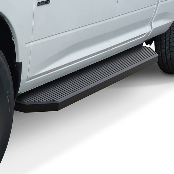 APG® IB04RAG9H - 6" H Series Cab Length Black Running Boards
