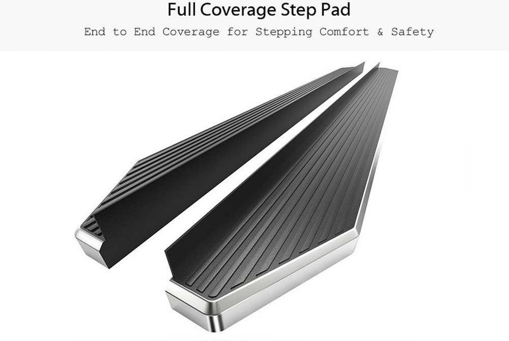 APG® IB04RIA3Y - 6" H Series Polished Running Boards