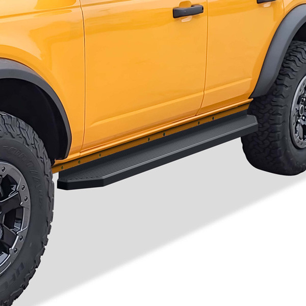 APG® IB06RCA1H - 6" H Series Black Running Boards