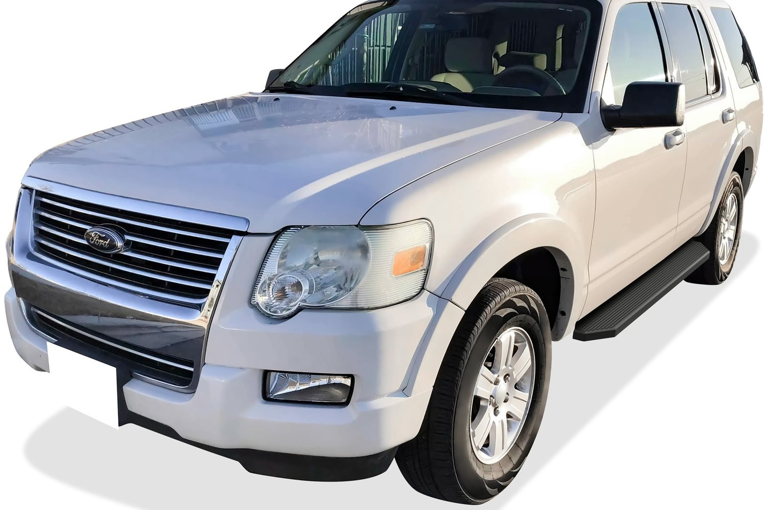 APG® IB06RIB3H - 6" H Series Black Running Boards