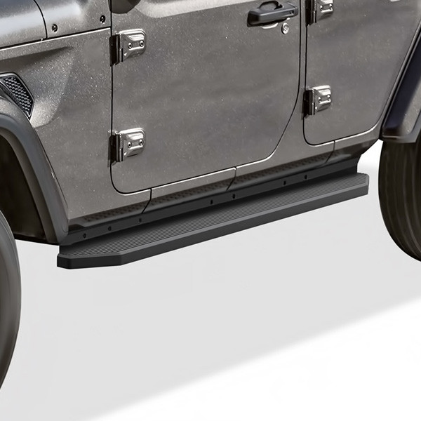 APG® IB10RAA1H - 6" H Series Black Running Boards