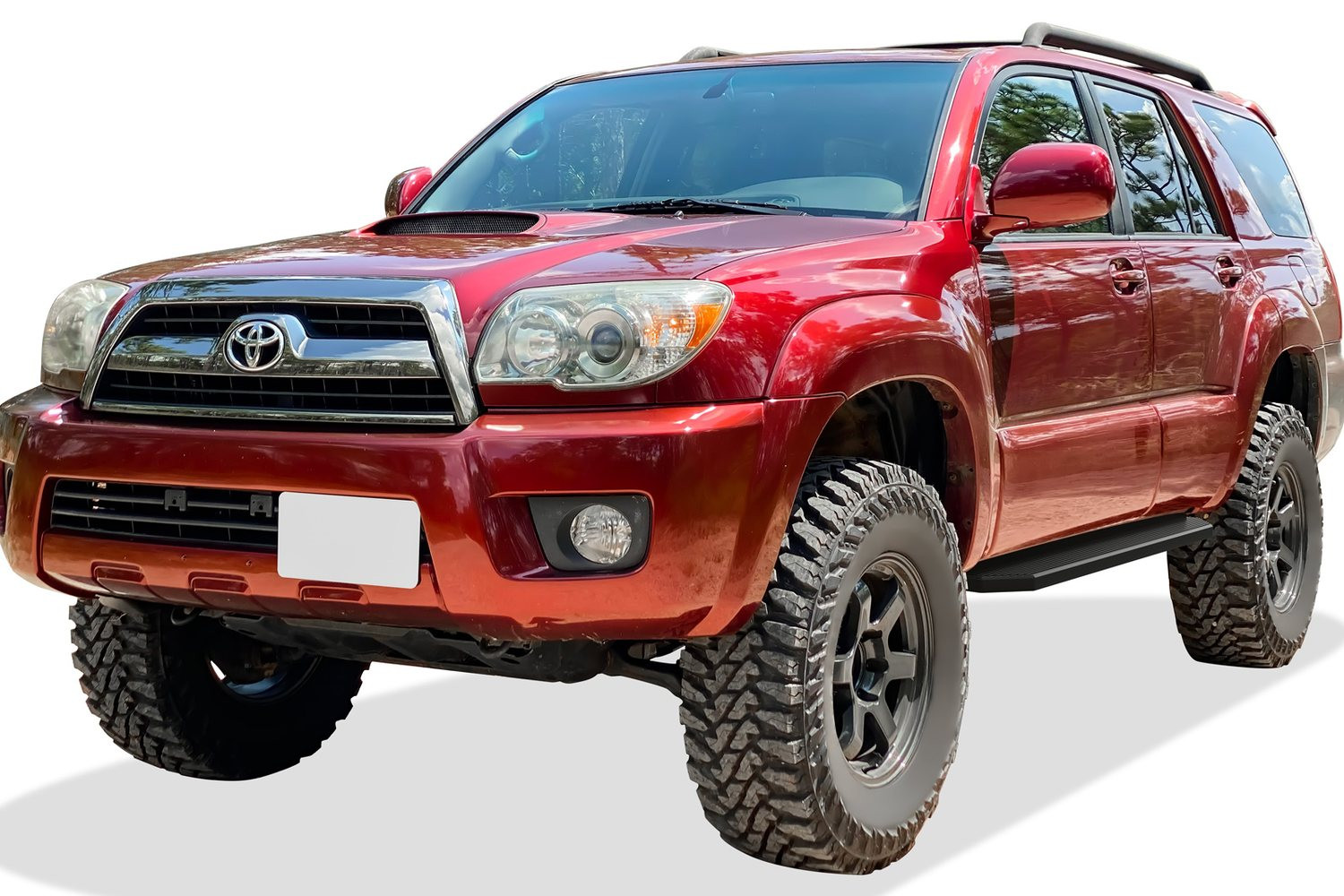APG® IB20RJH2H - 6" H Series Black Running Boards