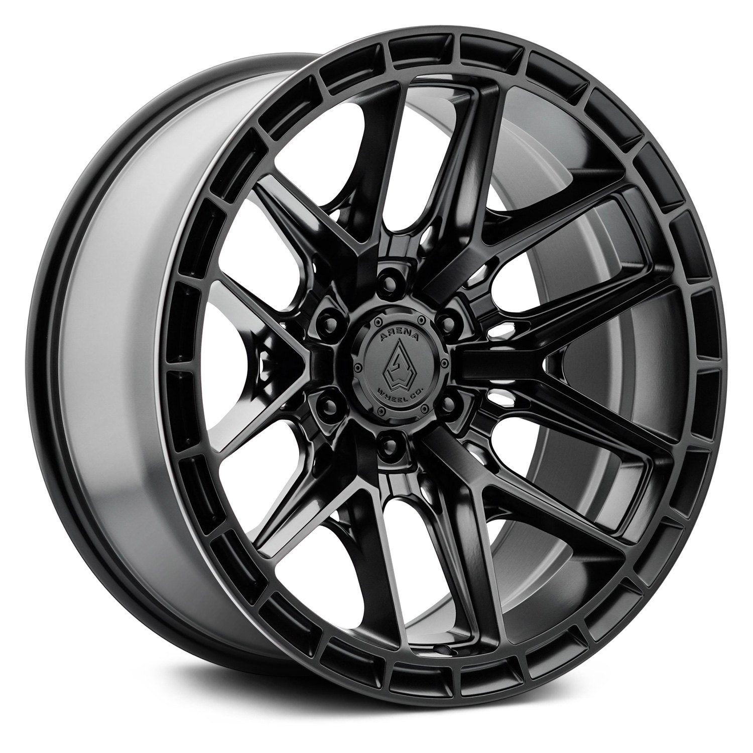 ARENA WHEEL CO® BATTLE Wheels - Satin Black Rims