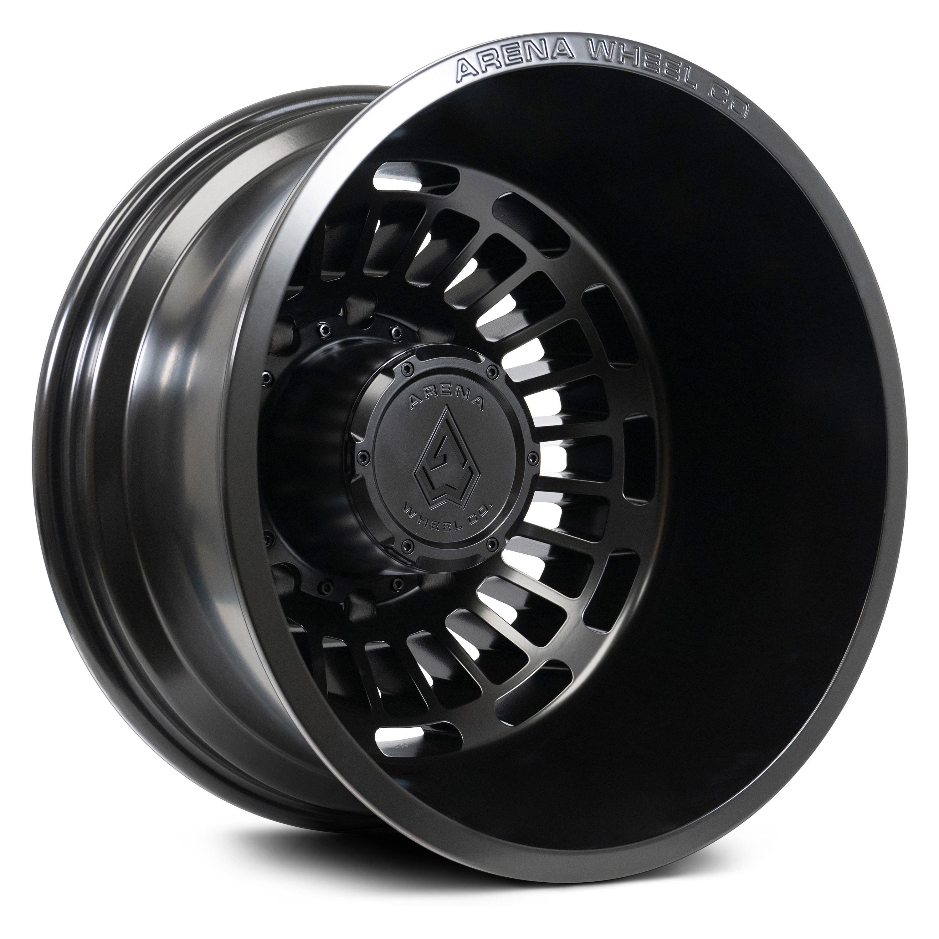 ARENA WHEEL CO® DUALLY TACTIC Wheels - Satin Black Rims