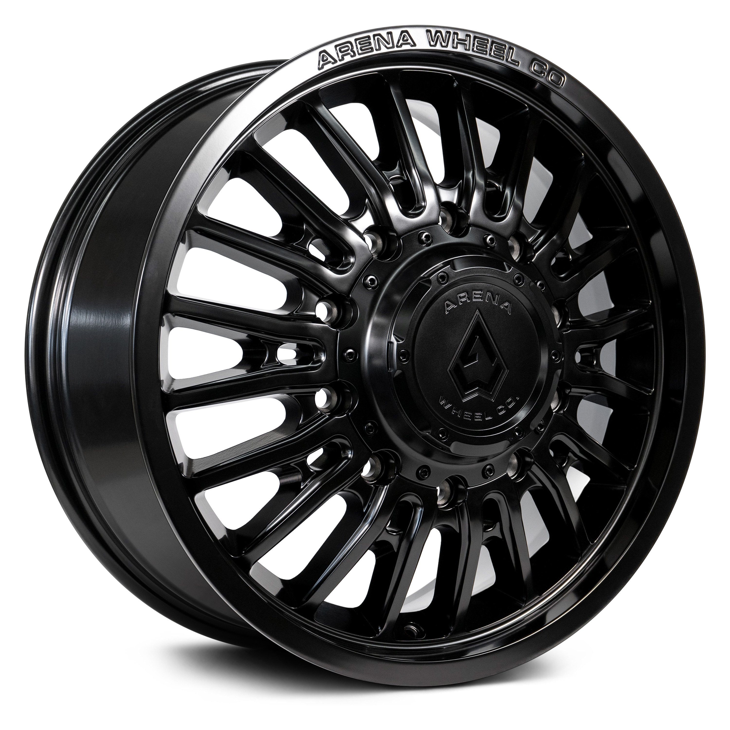 ARENA WHEEL CO® DUALLY THUNDER Wheels - Satin Black Rims - A113228293N22001
