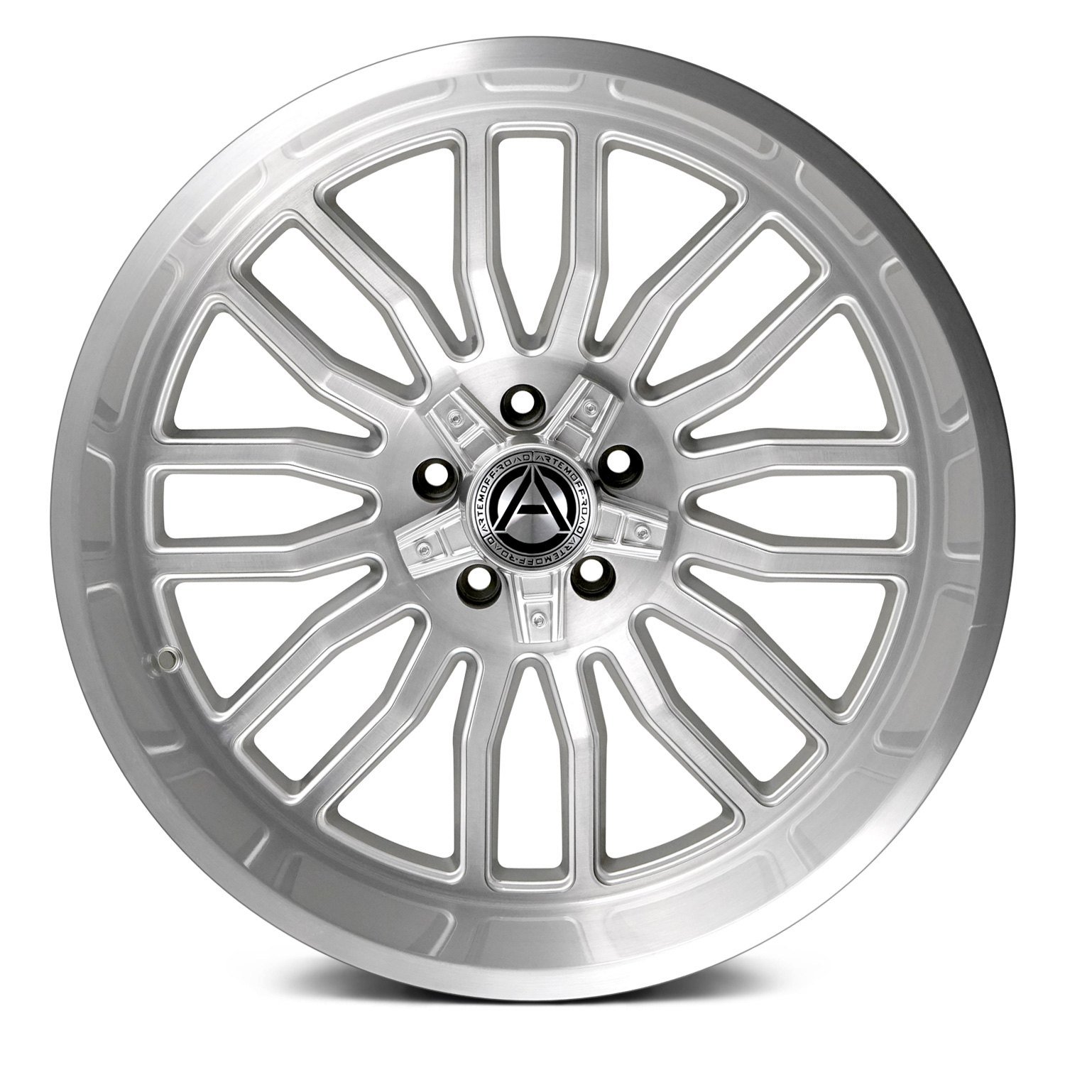 ARTEM OFF-ROAD® DIV Wheels - Brushed with Milled Accents Rims - A204 ...