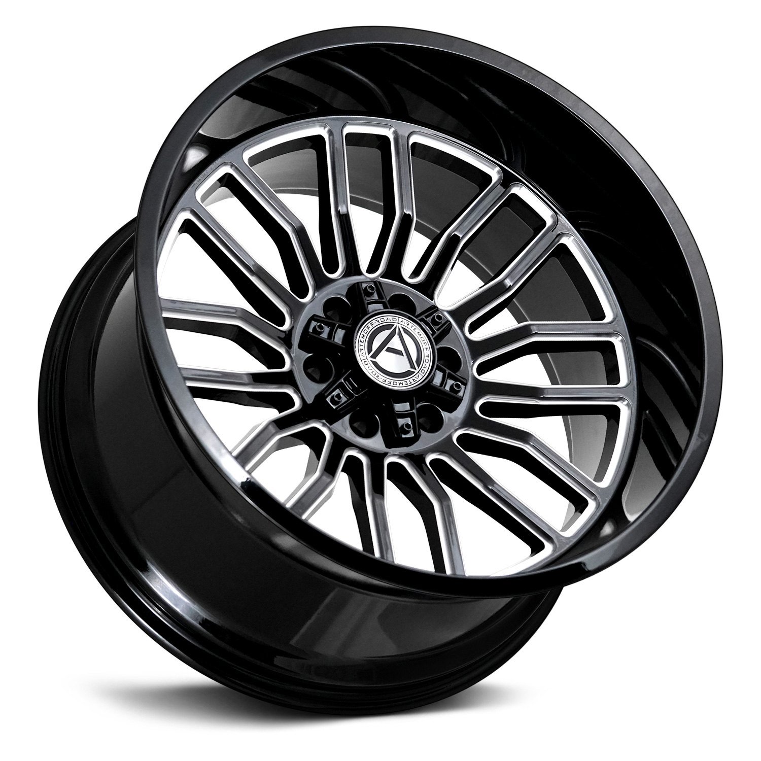 ARTEM OFF-ROAD® DIV Wheels - Gloss Black with Milled Accents Rims ...