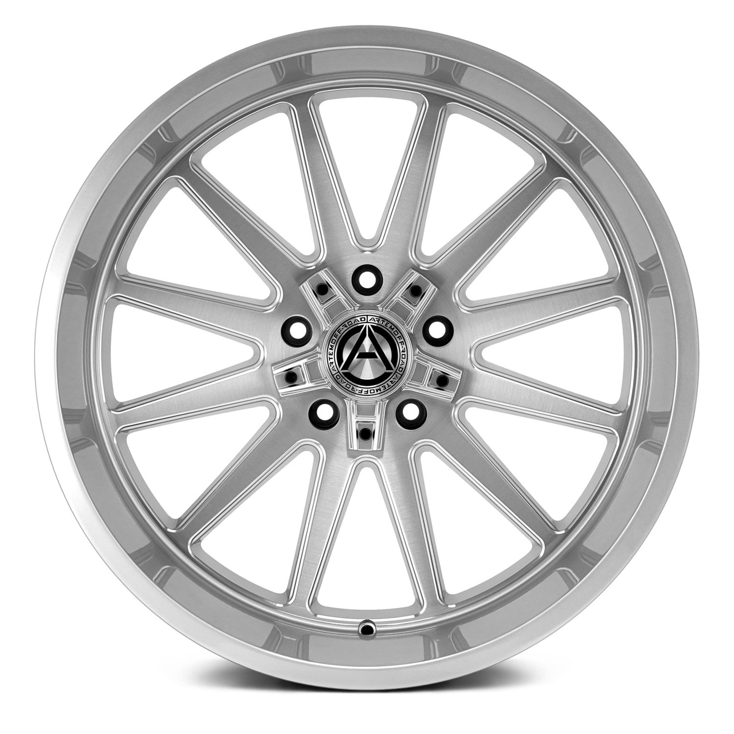 ARTEM OFF-ROAD® SENECA Wheels - Brushed with Milled Accents Rims - A203 ...