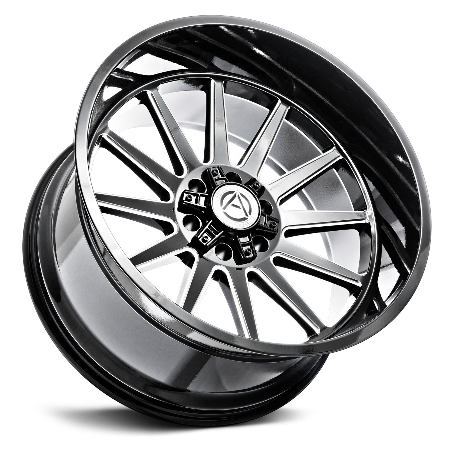ARTEM OFF-ROAD® SENECA Wheels - Gloss Black with Milled Accents Rims