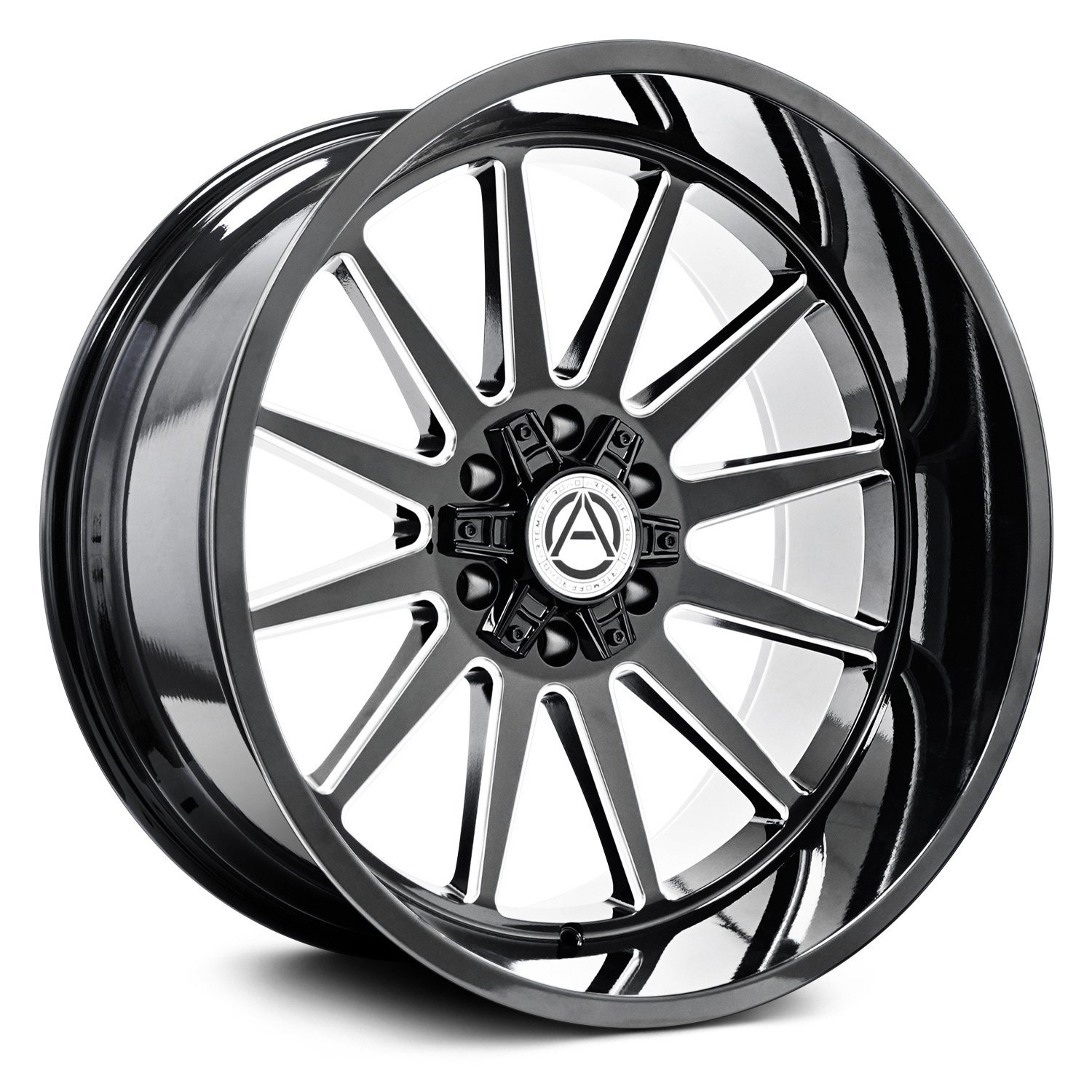 ARTEM OFF-ROAD® SENECA Wheels - Gloss Black with Milled Accents Rims ...
