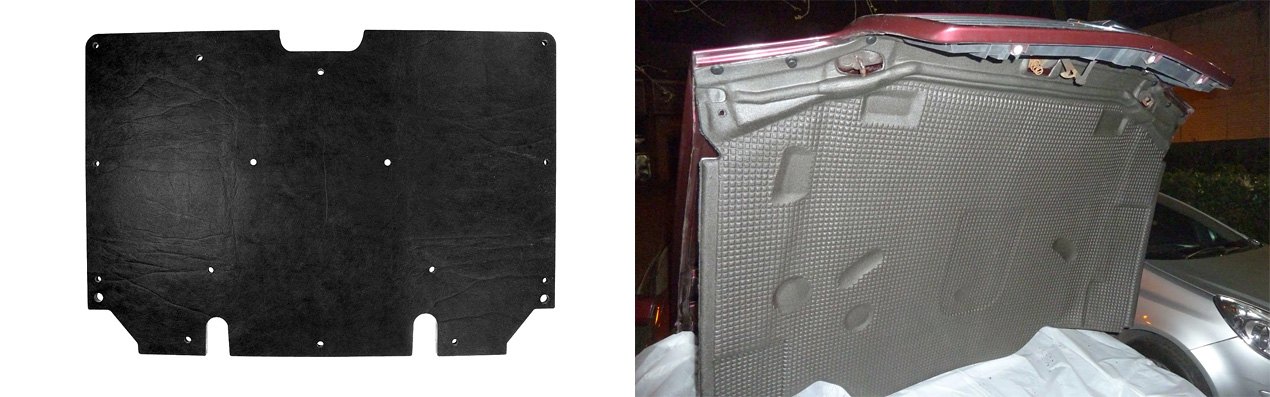 Hood Insulation Pads - The Finishing Underhood Touch