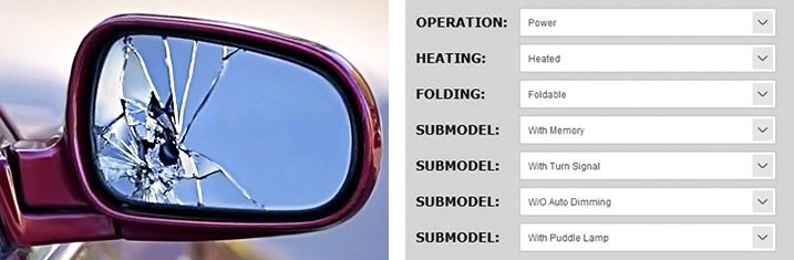 What You Need To Know When Ordering A Replacement Outside Mirror