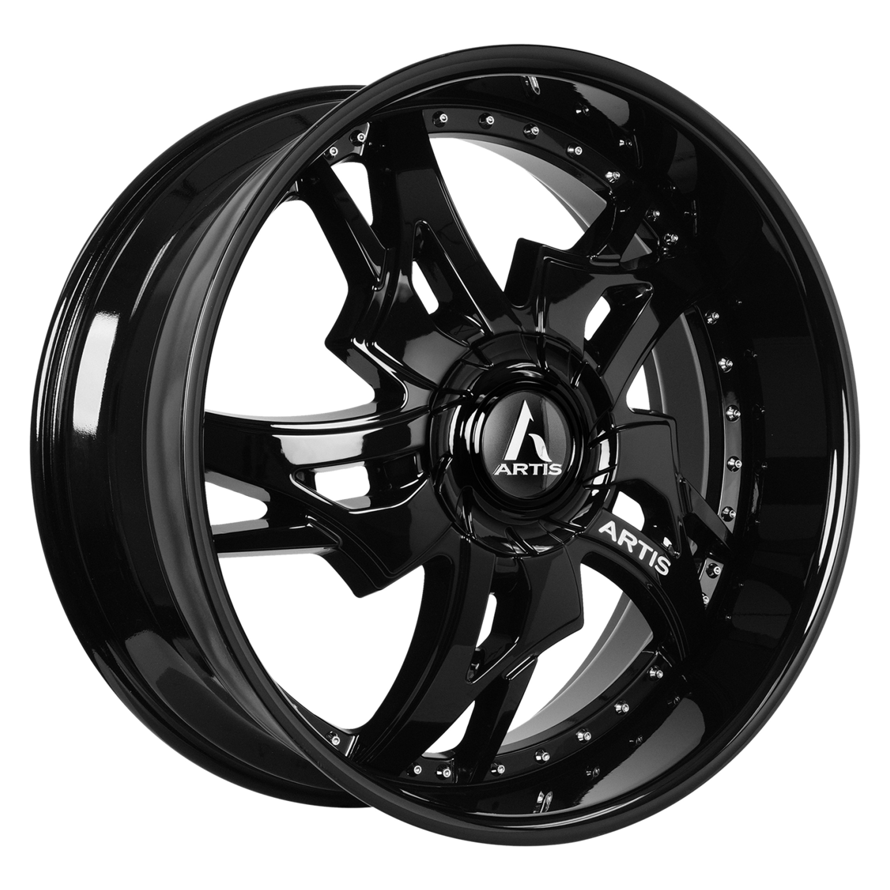 ARTIS® LAREDO XL Wheels - Gloss Black Rims