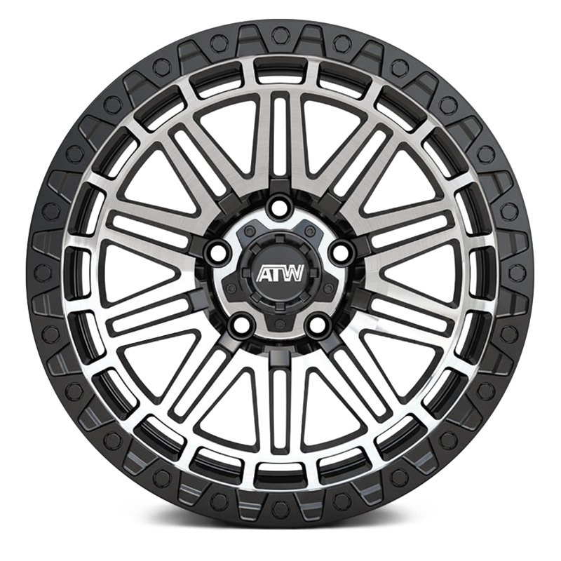 ATW OFF-ROAD® YUKON Wheels - Black with Machined Face Rims