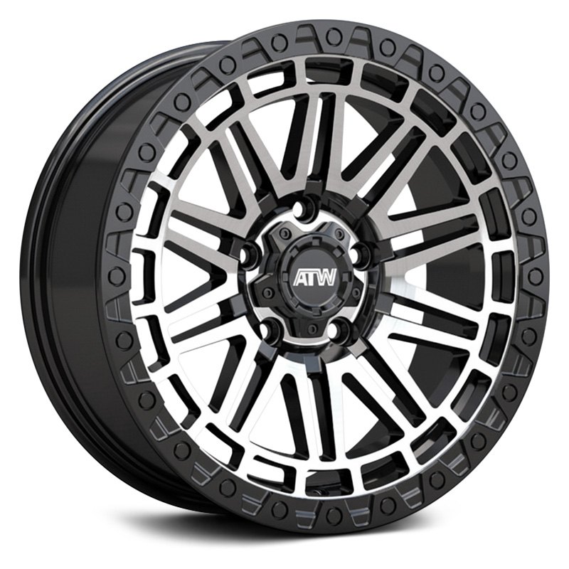ATW OFF-ROAD® YUKON Wheels - Black with Machined Face Rims