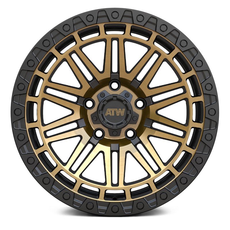 ATW OFF-ROAD® YUKON Wheels - Satin Black with Bronze Face Rims