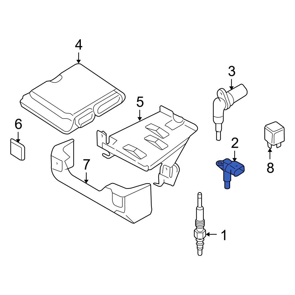 Audi OE 03L957147 - Engine Camshaft Position Sensor