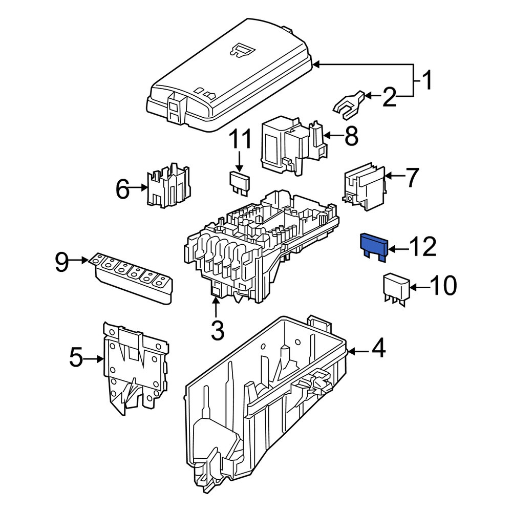 Audi OE 5Q0937629C - Multi-Purpose Fuse
