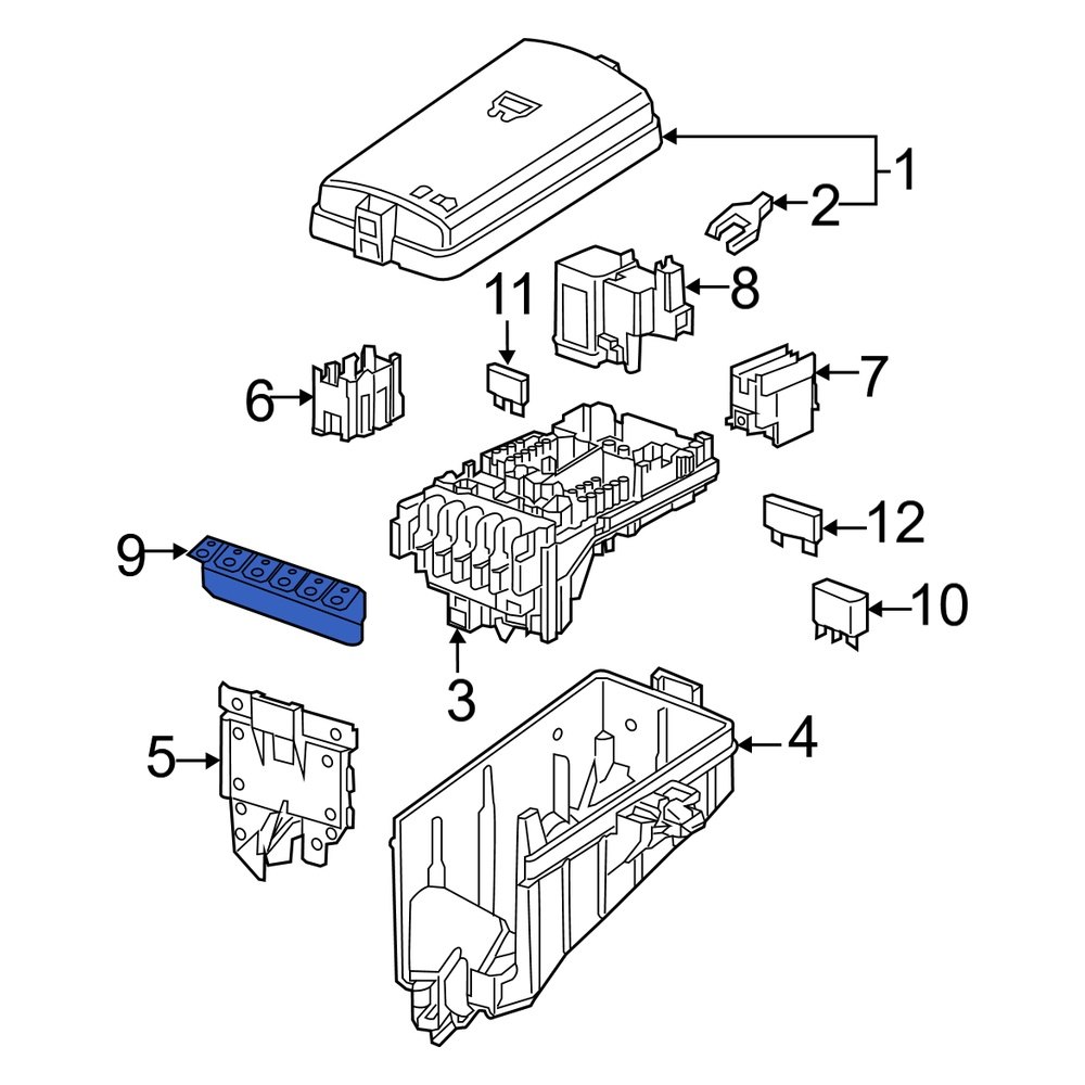 Audi OE 5Q0937629C - Multi-Purpose Fuse