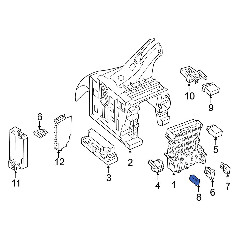 Audi OE 5Q0937629C - Multi-Purpose Fuse