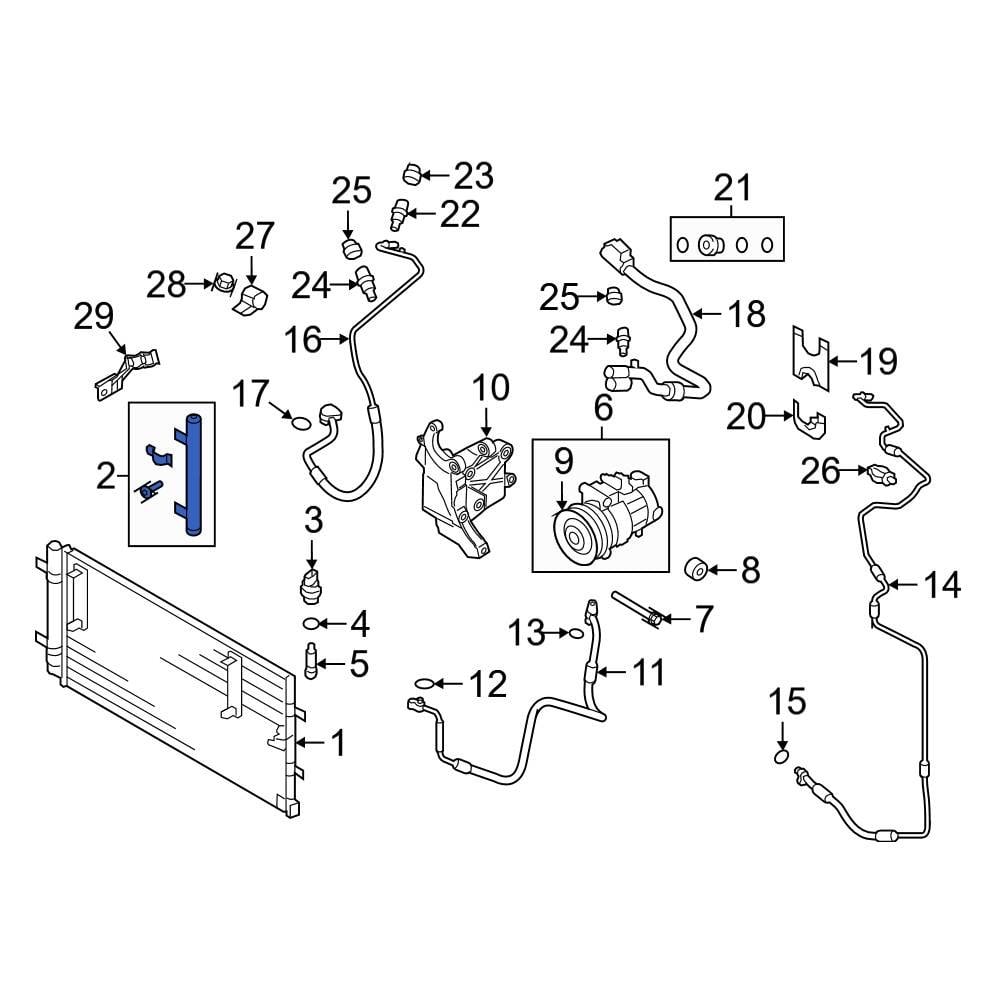 Audi OE 8K0298403B - A/C Receiver Drier