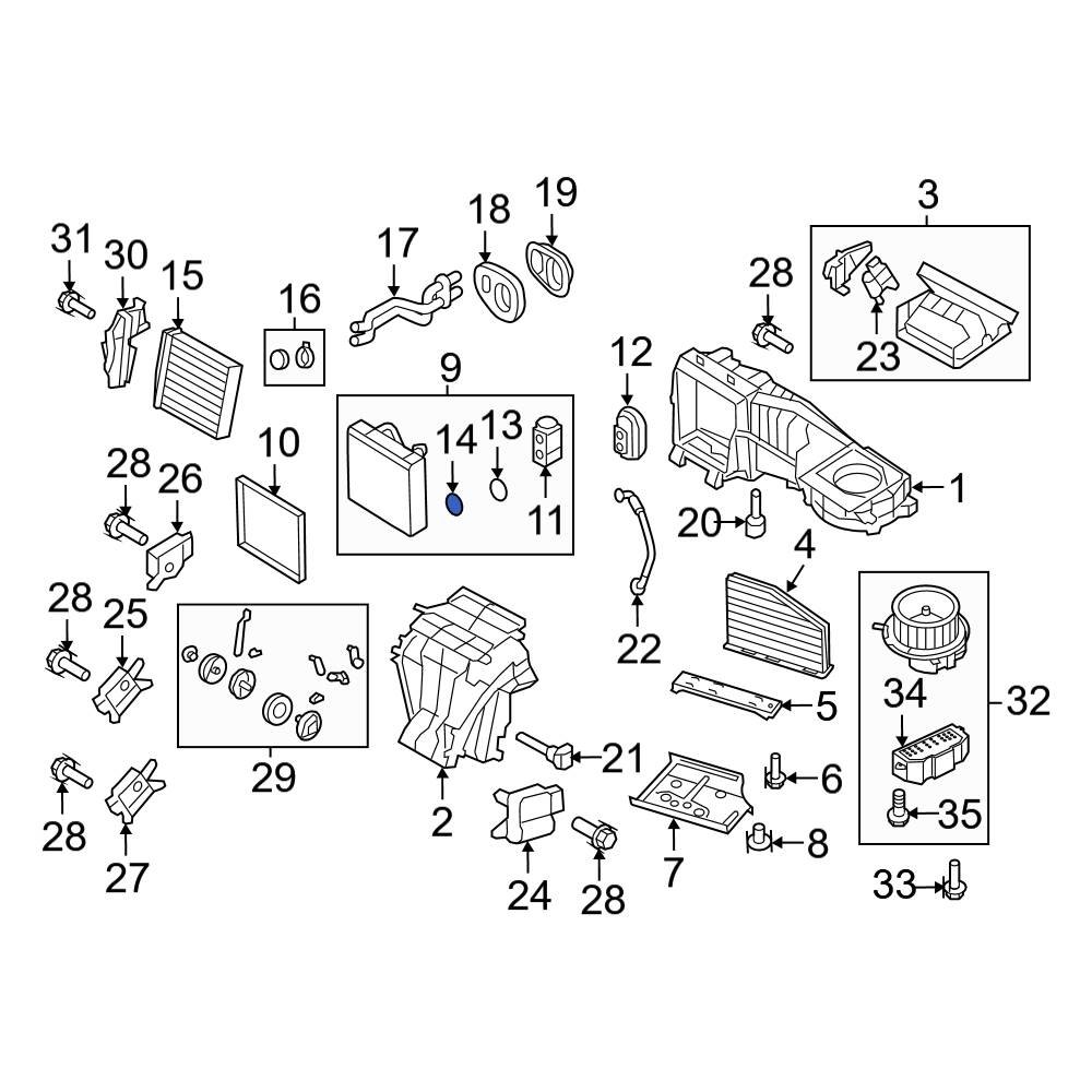 Audi OE 8E0260749 - A/C Refrigerant Line O-Ring