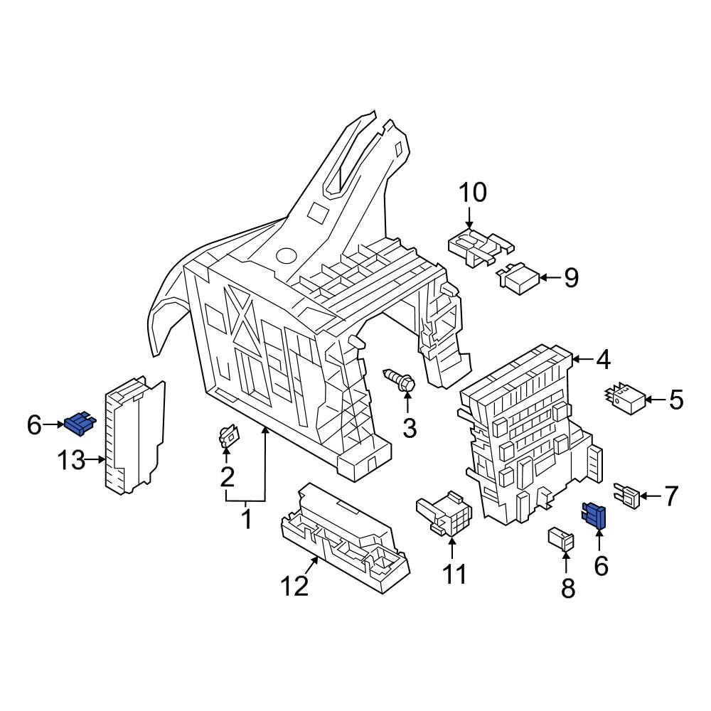 Audi OE 5Q0937629C - Multi-Purpose Fuse