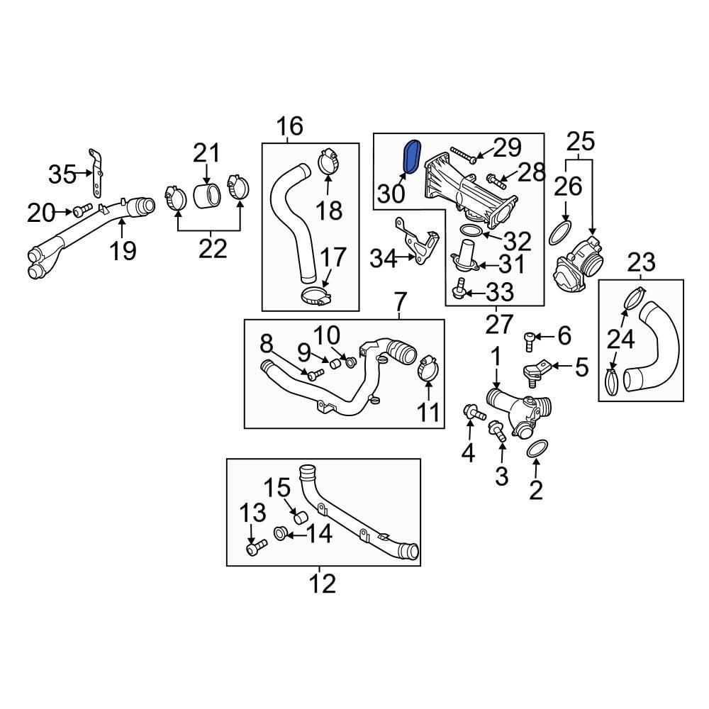 Audi OE 059129717N - Engine Intake Manifold Gasket