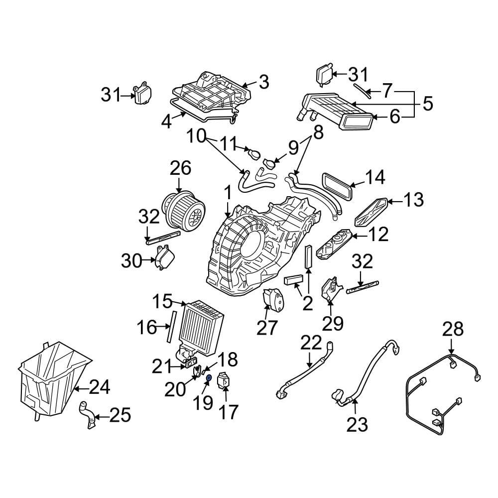 Audi OE 8E0260749 - A/C Refrigerant Line O-Ring