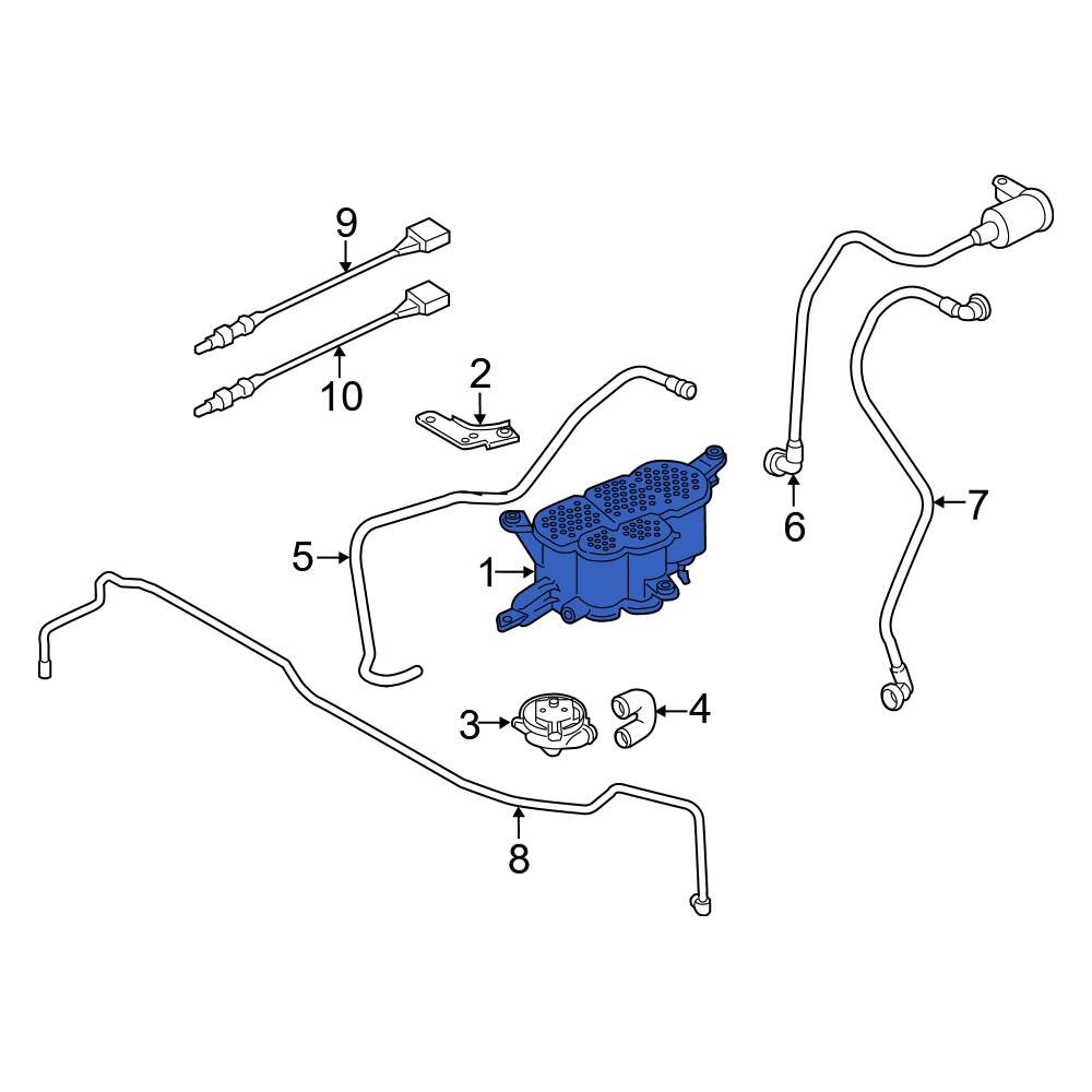 Audi OE 8K0201801C - Vapor Canister