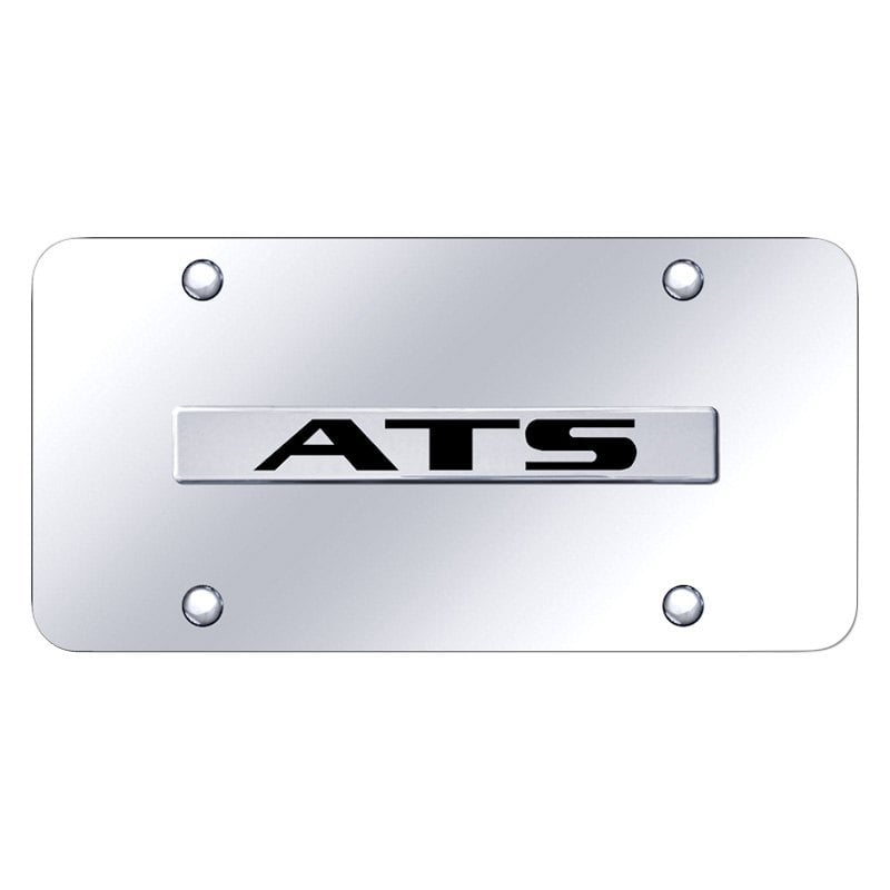Autogold® - License Plate with 3D Chrome ATS Logo