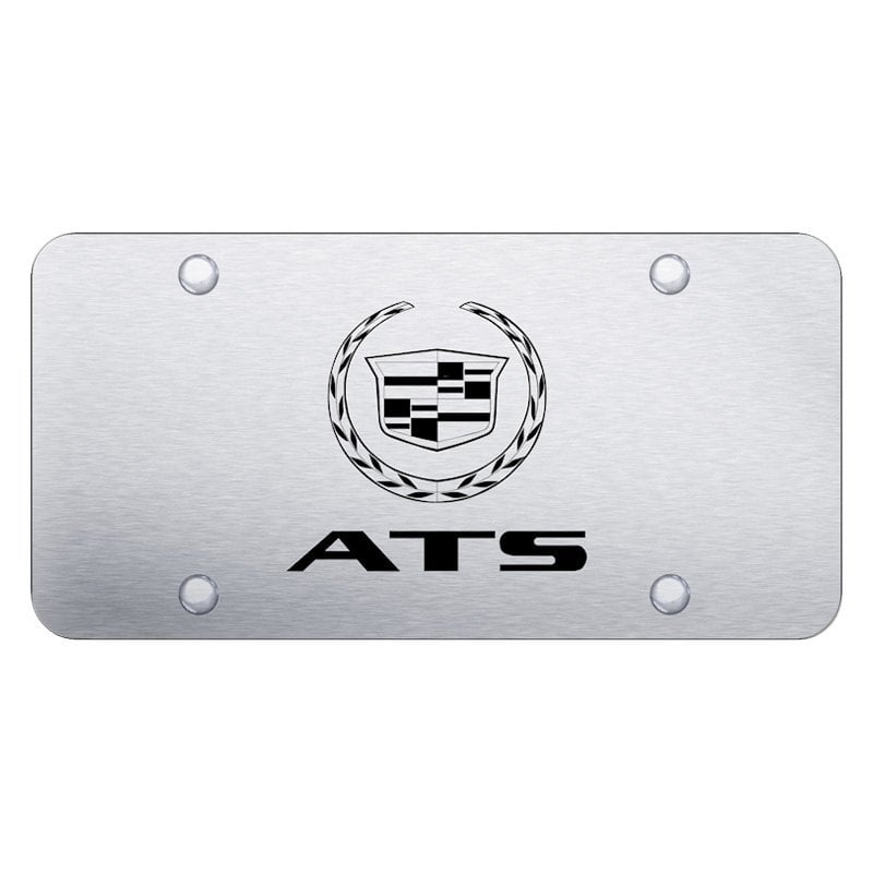Autogold® - License Plate with Laser Etched ATS Logo