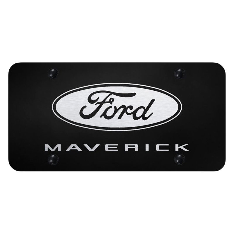Autogold® - License Plate with Laser Etched Maverick 2022 Logo