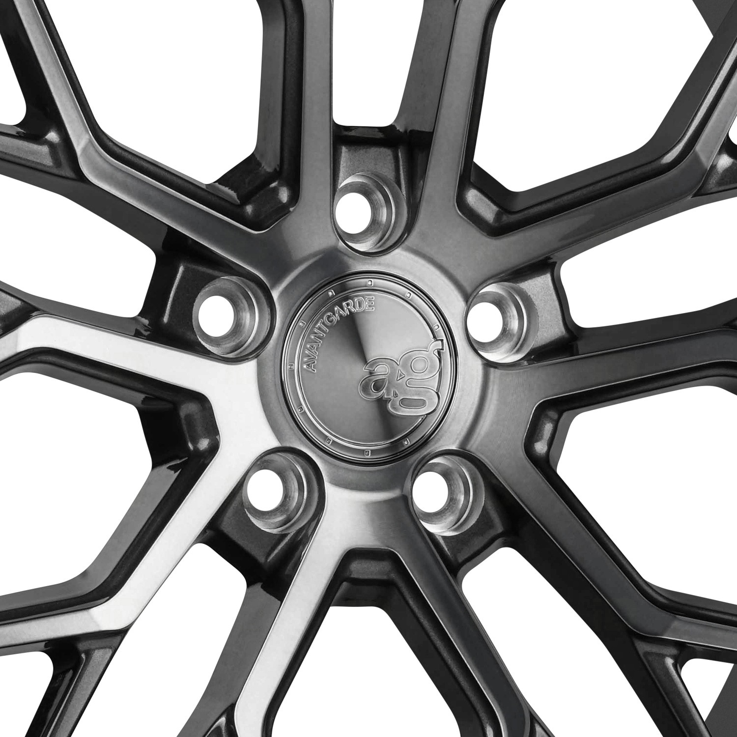 AVANT GARDE® M520-R Wheels - Dark Metallic Graphite Rims