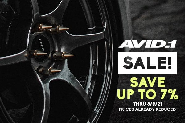 AVID.1® AV-06 Wheels - Hyper Black Rims