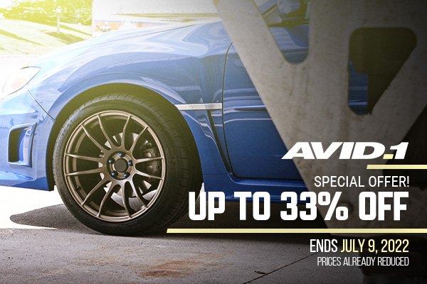 AVID.1® AV-06 Wheels - Hyper Black Rims