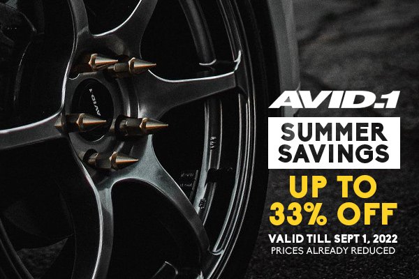 AVID.1® SL-03 Wheels - Matte Black Rims