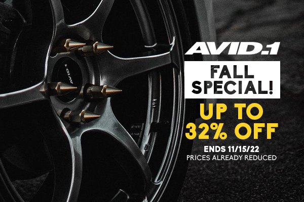 AVID.1® AV-42 Wheels - Gloss Black Rims - AV4218855H35GBK
