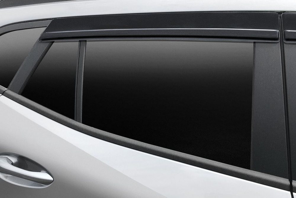 AVS® 894116 - Tape-On Low Profile Ventvisor™ Smoke Front and Rear ...