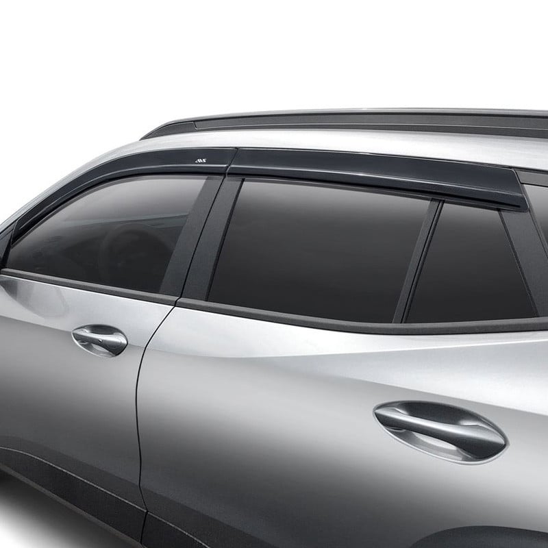 AVS® 894116 - Tape-On Low Profile Ventvisor™ Smoke Front and Rear ...