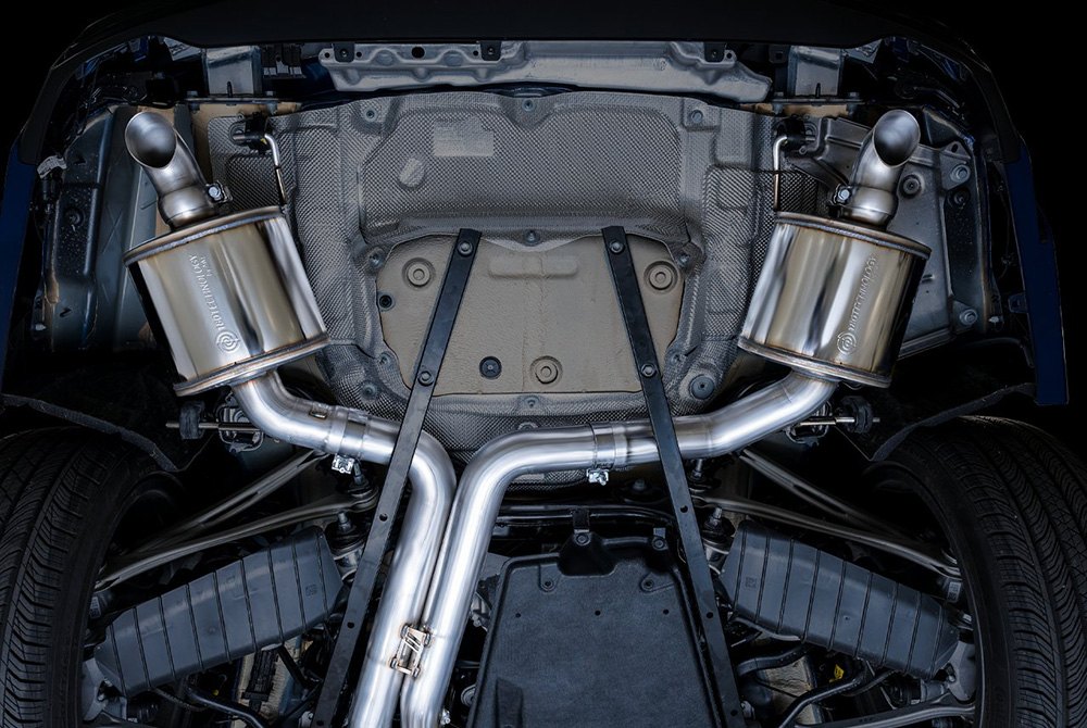 AWE Tuning® 3015-31003 - Touring Edition™ 304 SS Cat-Back Exhaust System with Split Rear Exit