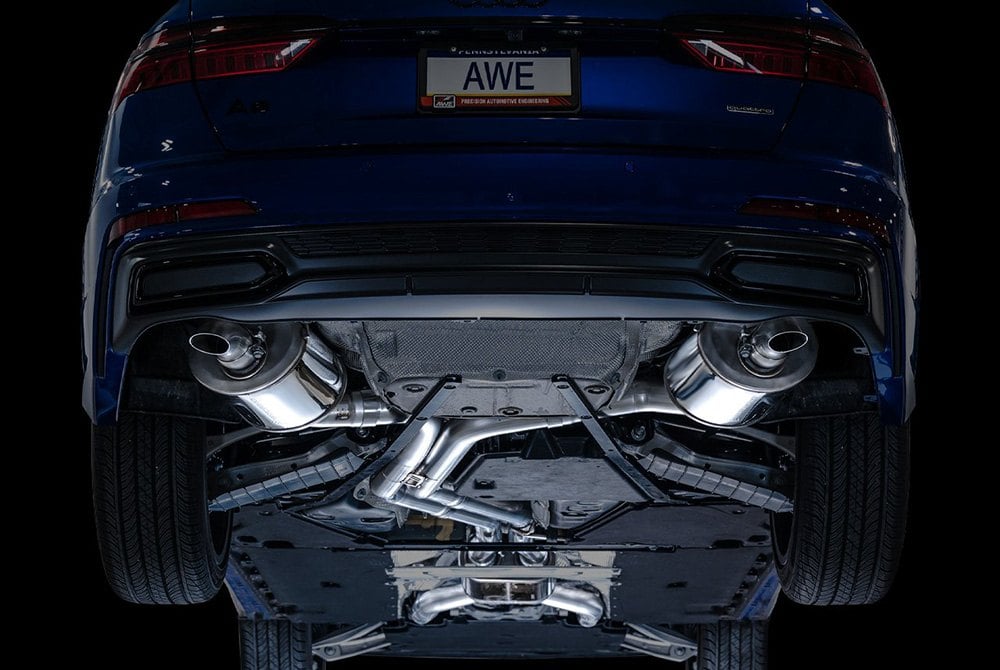 AWE Tuning® 3015-31003 - Touring Edition™ 304 SS Cat-Back Exhaust System with Split Rear Exit