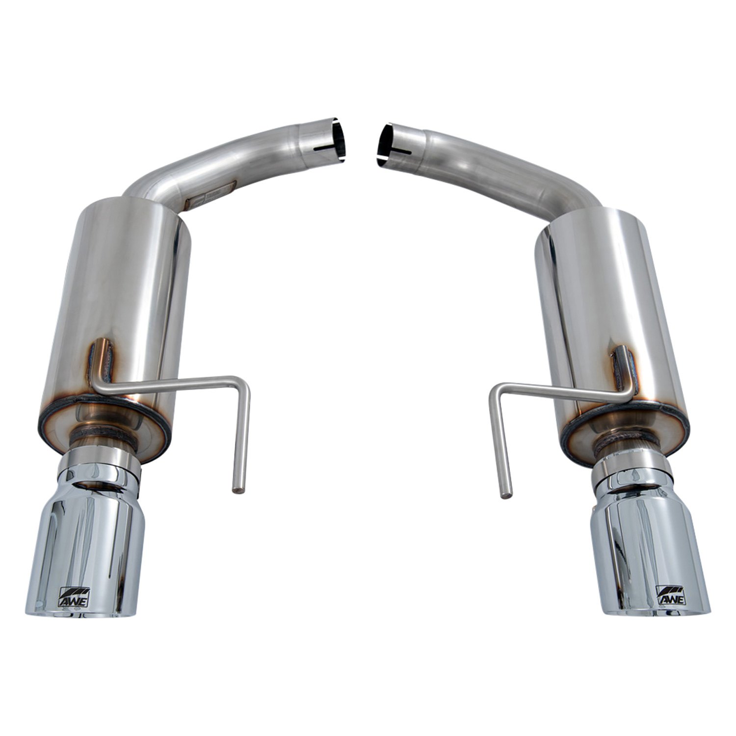 AWE Tuning® 3015-33086 - Touring Edition™ 304 SS Axle-Back Exhaust ...