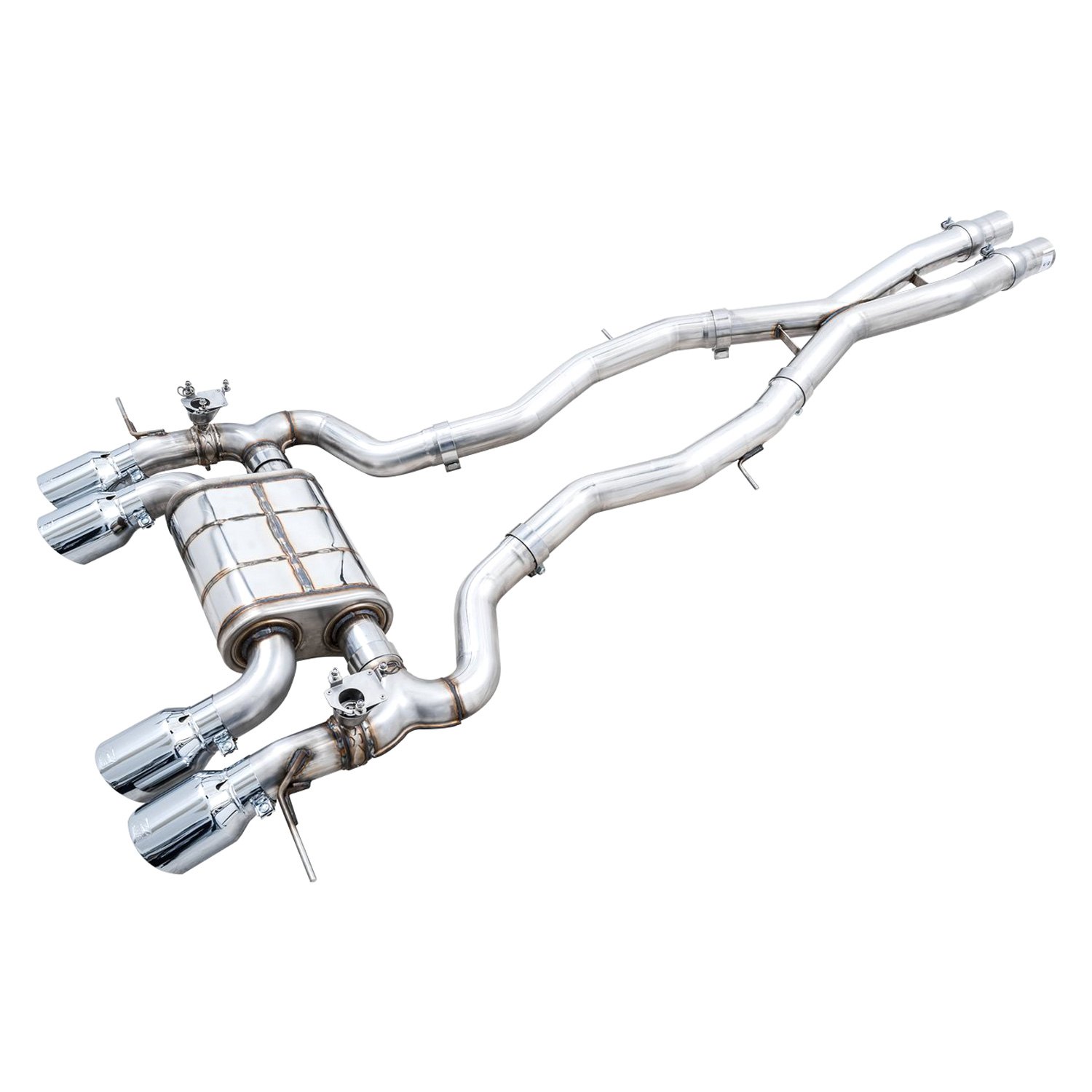 AWE Tuning® 3025-43480 - SwitchPath™ 304 SS Cat-Back Exhaust System ...