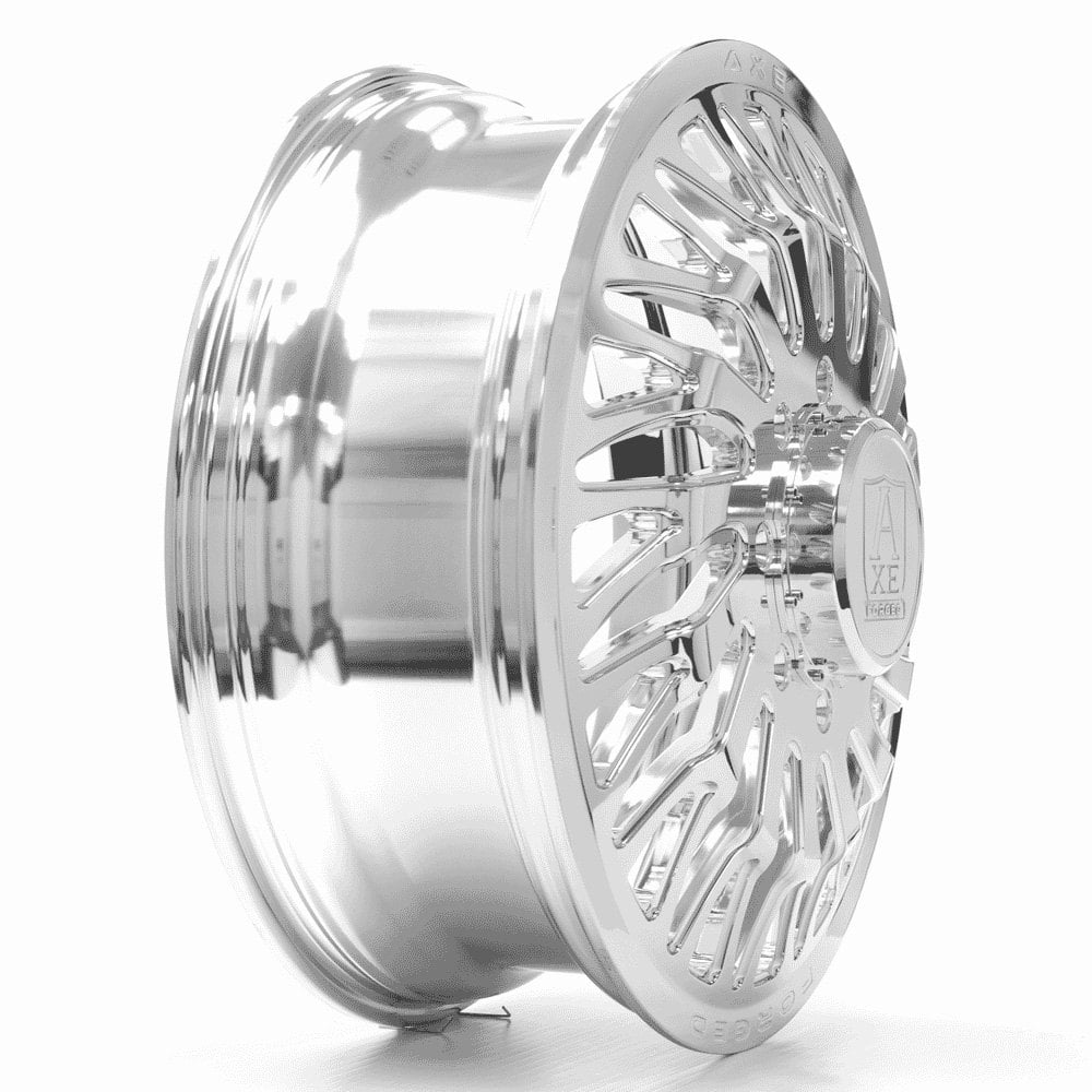 AXE® AF10 DUALLY Wheels - Polished Rims - 268210146168AF10FPLF