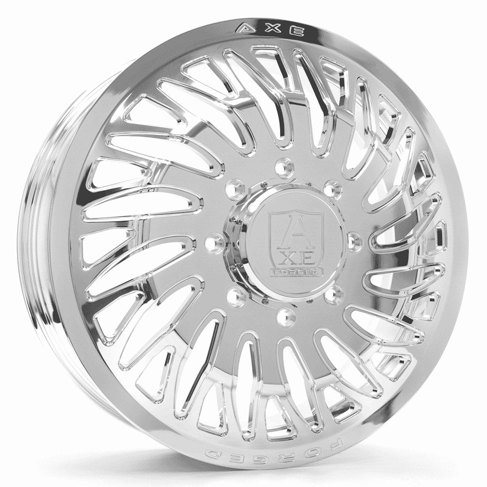 AXE® AF10 DUALLY Wheels - Polished Rims - 268210146168AF10FPLF