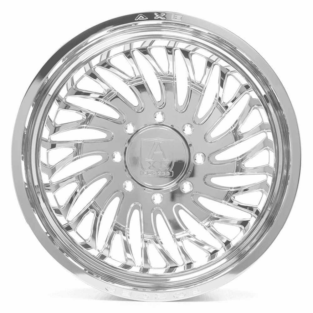 AXE® AF10 DUALLY Wheels - Polished Rims - 268210146168AF10FPLF