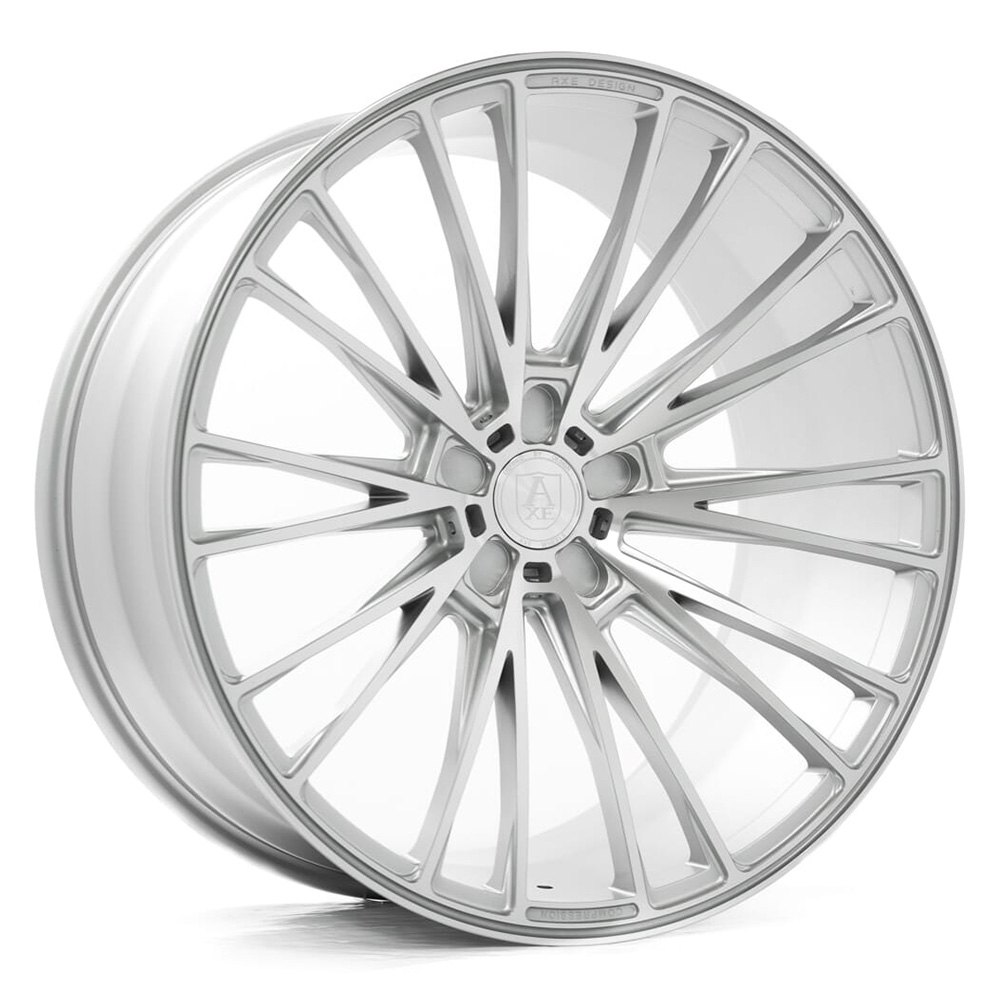 AXE® CF2 COMPRESSION FORGED Wheels - Silver with Mirror Face Rims